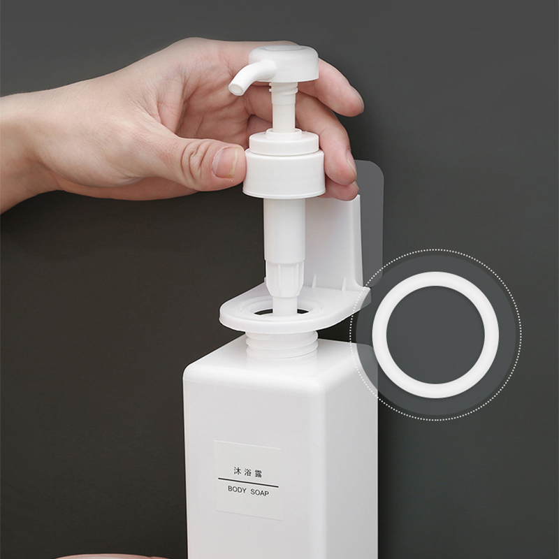 ที่แขวนแชมพู แขวน ติดผนัง ตะขอ ที่แขวนขวดแชมพู ชั้นวางเก็บสบู่เหลว ที่แขวนติดผนัง ที่แขวนขวดสบู่ ...