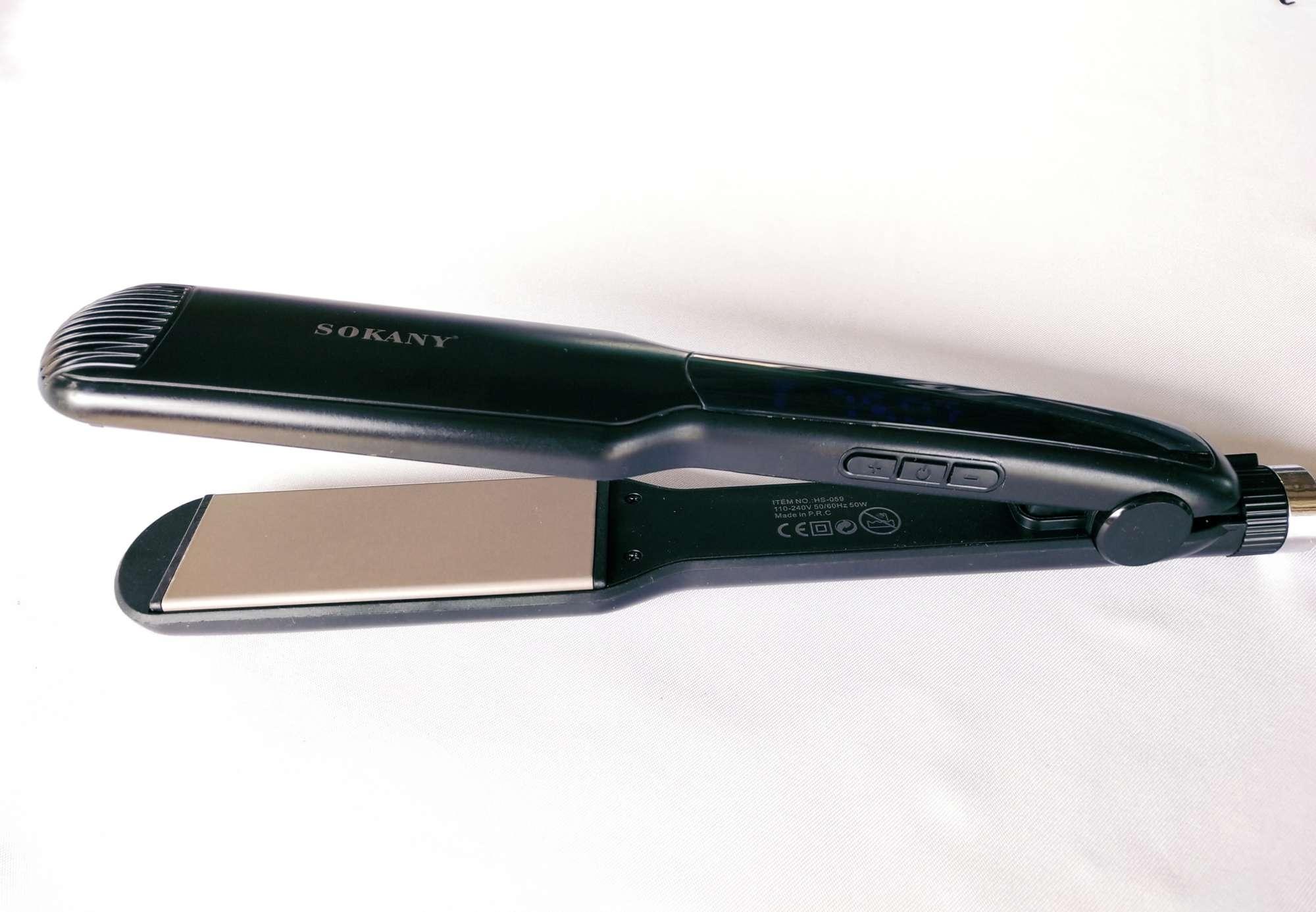 Championcheap เครื่องหนีบผม Sokany เครื่องหนีบผมตรง ที่จัดแต่งทรงผม เครื่องรีดผม HS-059 ...