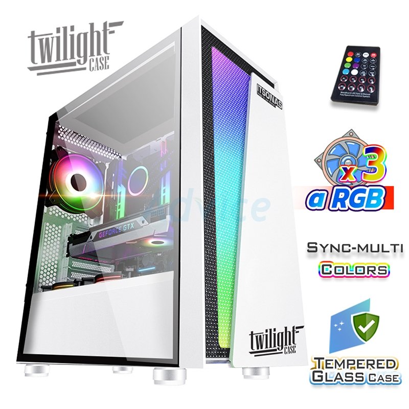 Shock price!! E-ATX Case (NP) ITSONAS Twilight ARGB TG (White) ,case ...
