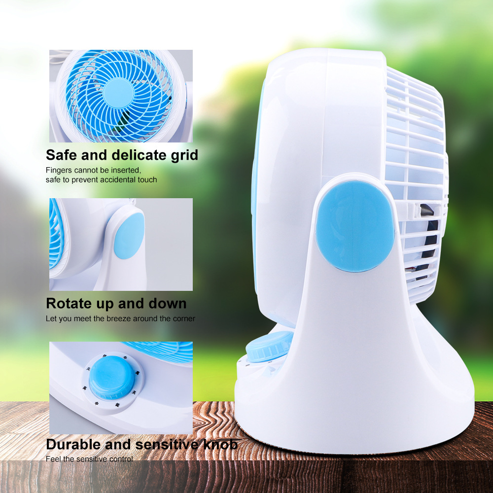 Household cold wind air circulation fan mute turbine convection fan ...