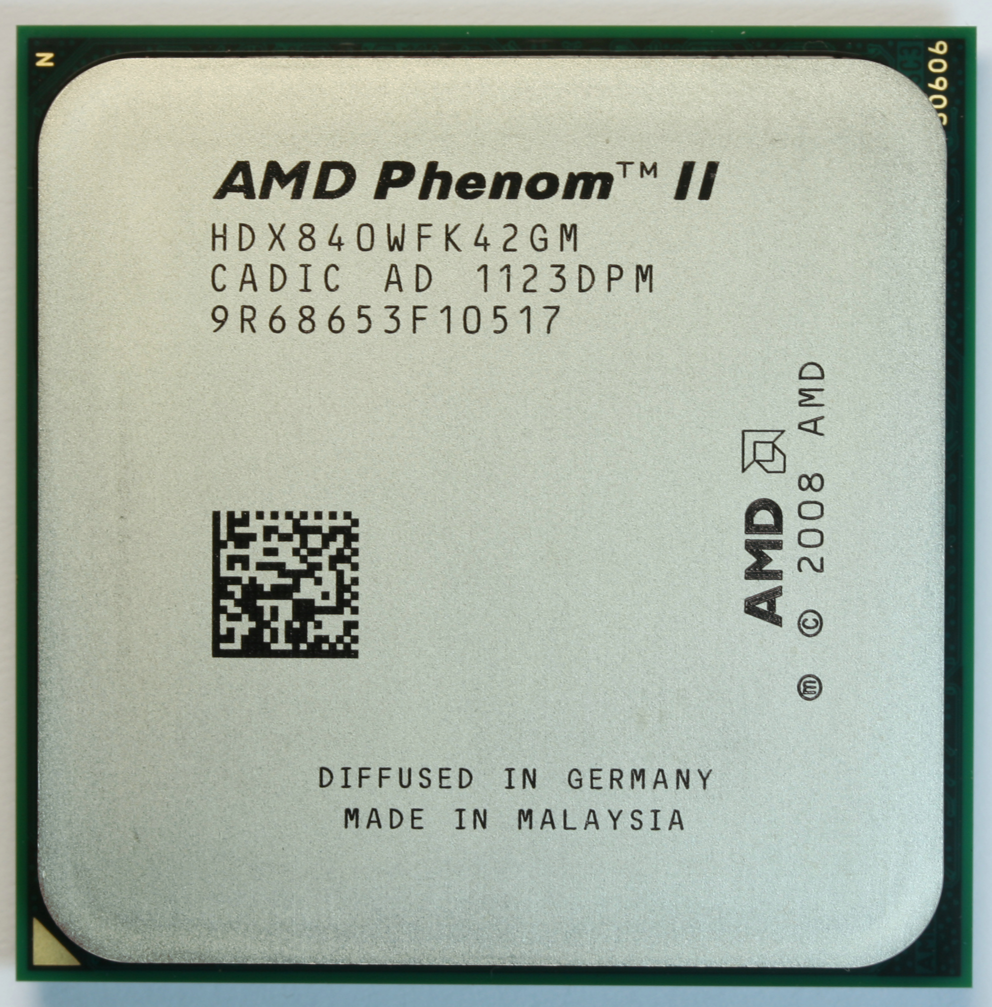 ซีพียู CPU AMD Phenom II X4 955 3.2ghz 4คอ4เทรด Socket AM2+/AM3/AM3 ...