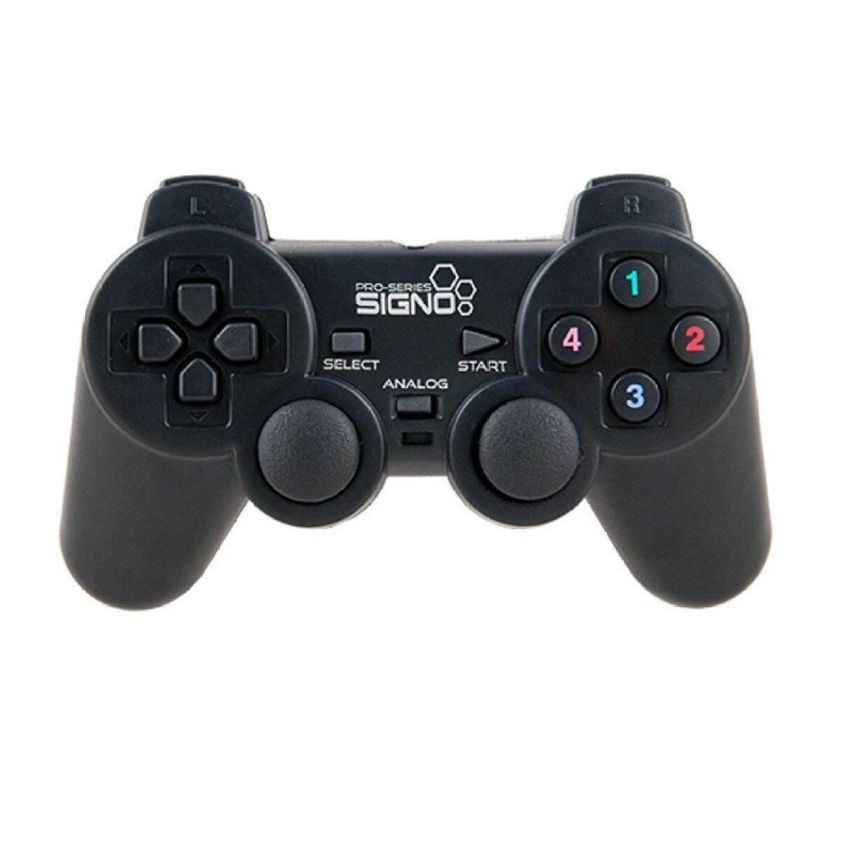 จอยเกมส์ Signo USB JOYSTICK GP-801 BLACK สีดำ - Littledragoncom2 - ThaiPick
