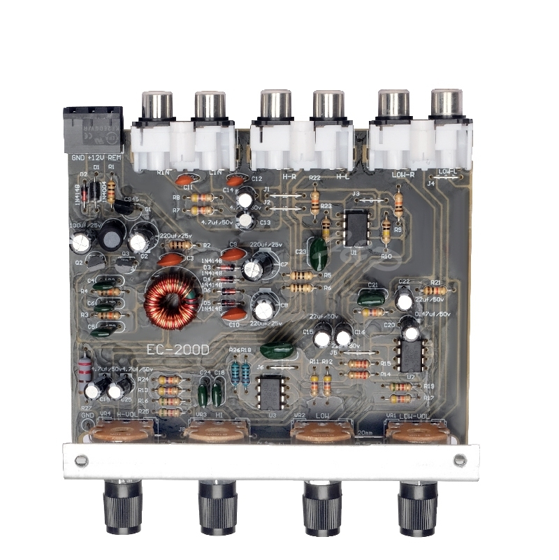 ครอสโอเวอร์รถ ครอสโอเวอร์2ทาง ครอสปรับเบส ปรับจูนเสียงได้อย่างแม่นยำ CROSSOVER EC-200 iaudioshop ...
