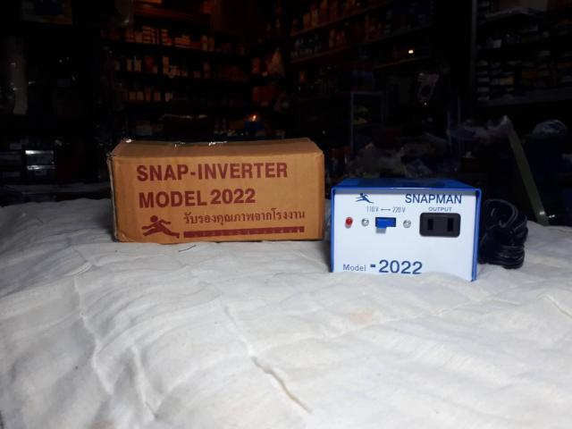 โปรโมชั่น เครื่องน็อคปลา (อินเวอร์เตอร์แปลงไฟ) (2ปุ่ม) รุ่น Snapman 2022 ราคาล่าสุด