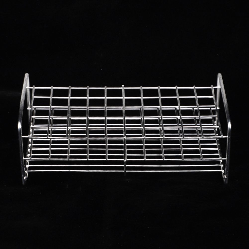 Metal 3 Layers Lab Test Tube Rack Holder Pipe Stand 50Holes Medical ...