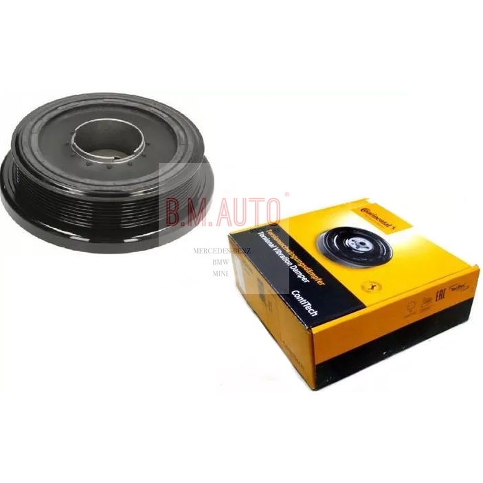 มู่เลย์ข้อเหวี่ยงหน้า BMW N57 ยี่ห้อ ContiTech ลูกค้าไม่มั่นใจรบกวนทัก ...