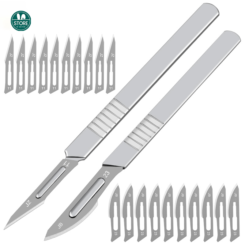 Industrial surgical blade Tool steel scalpel handle No. 11 No. 23 blade ...