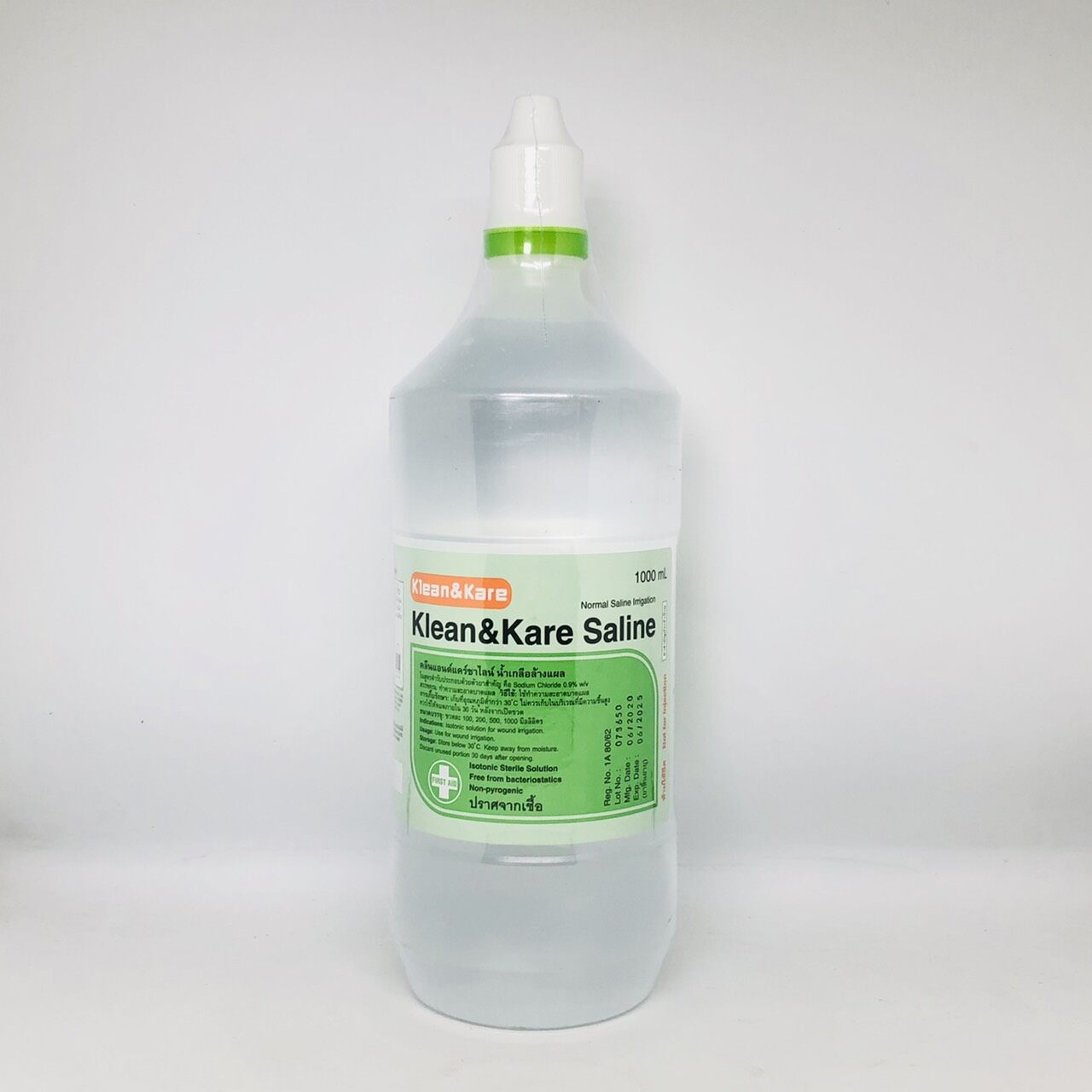 ส่งฟรี!! น้ำเกลือ NSS K&K 1,000 มล.X 8 ขวด น้ำเกลือล้างแผล ล้างจมูก NSS ...