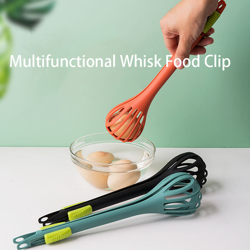 MUXI Egg Beater Food Tongs Manual Egg Whisk Pasta Spaghetti Spoon Mixer ...