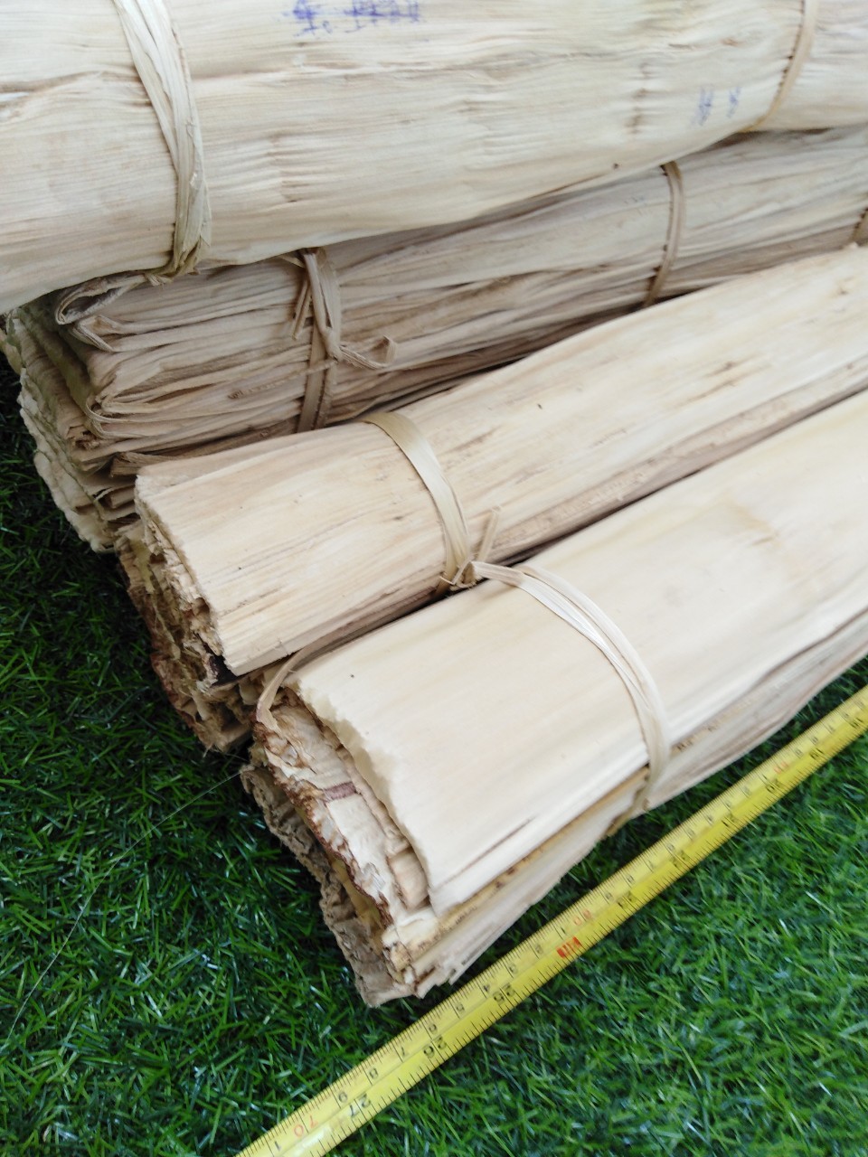 เชือกกล้วย กาบกล้วยตากแห้ง แผ่นเรียบ Banana rope ,Banana pulp สำหรับงาน ...