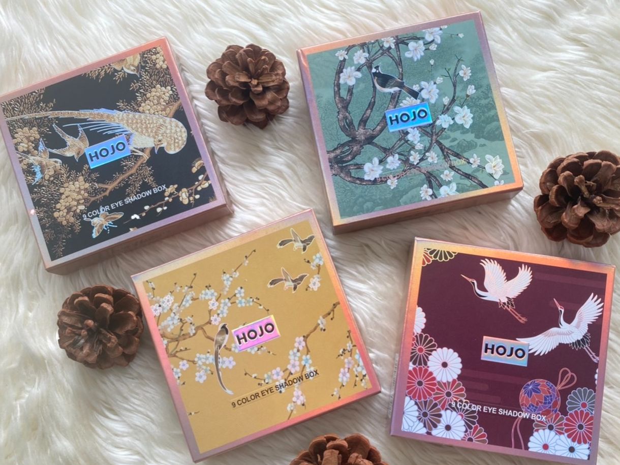 ทาตา Hojo 9Color Eye Shadow Box No.8043โฮโจ พาเลทอายแชโดว์ 9 เฉดสีใน ...