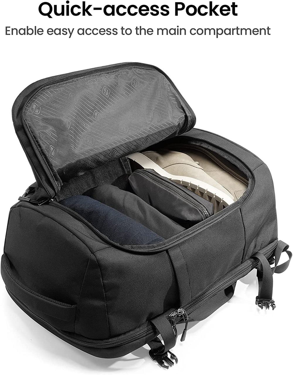 TOMTOC NAVIGATOR A82 TRAVEL LAPTOP BACKPACK 40L กระเป๋าเป้สะพายหลัง ...
