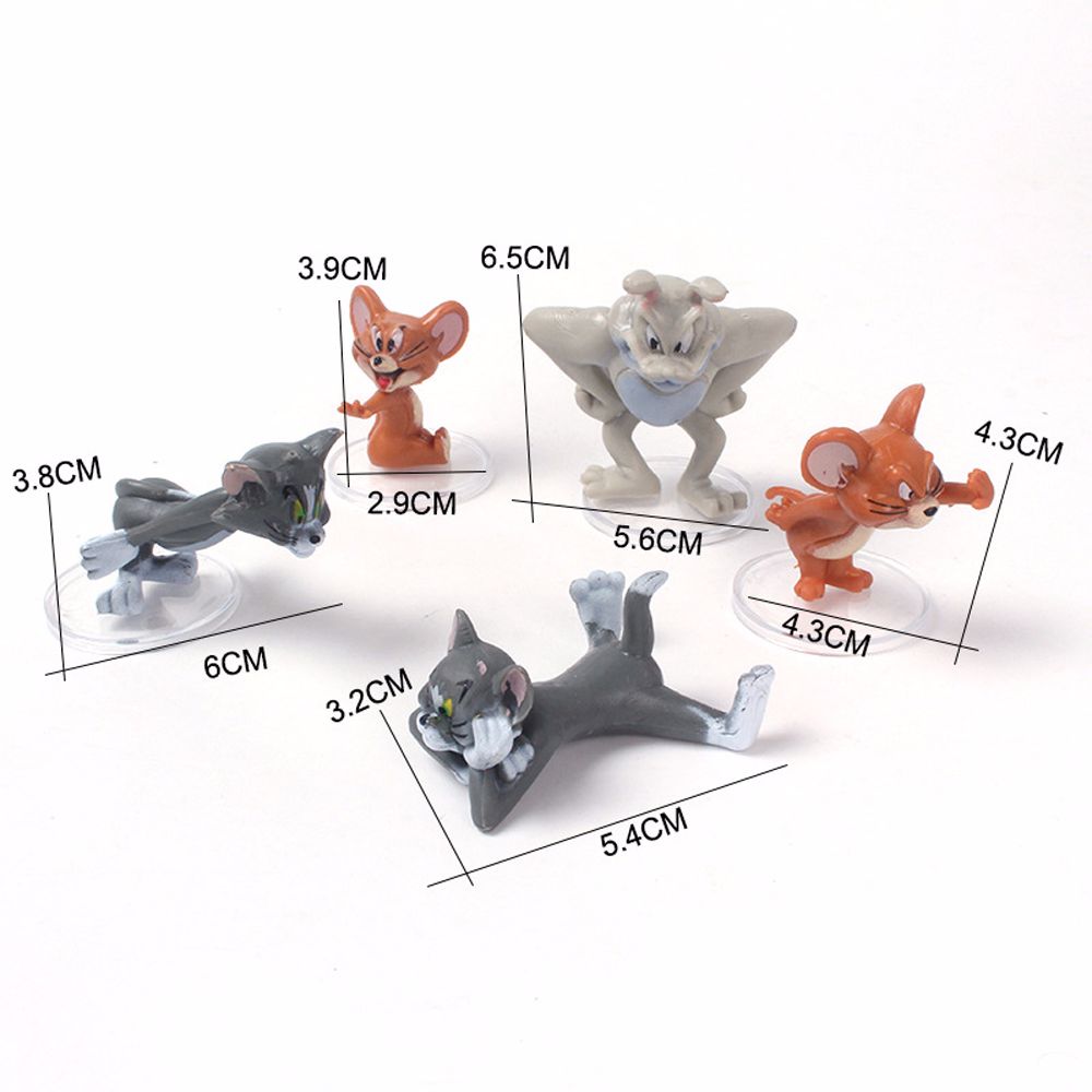 BMS9551 Kid Gifts Mini Figures Cartoon Model Creative Toys Desktop ...