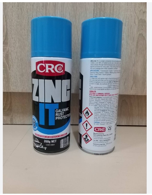 CRC ZINC IT สเปรย์สังกะสีเหลว เคลือบป้องกันสนิม no.2085 แบบกัลวาไนซ์ ...