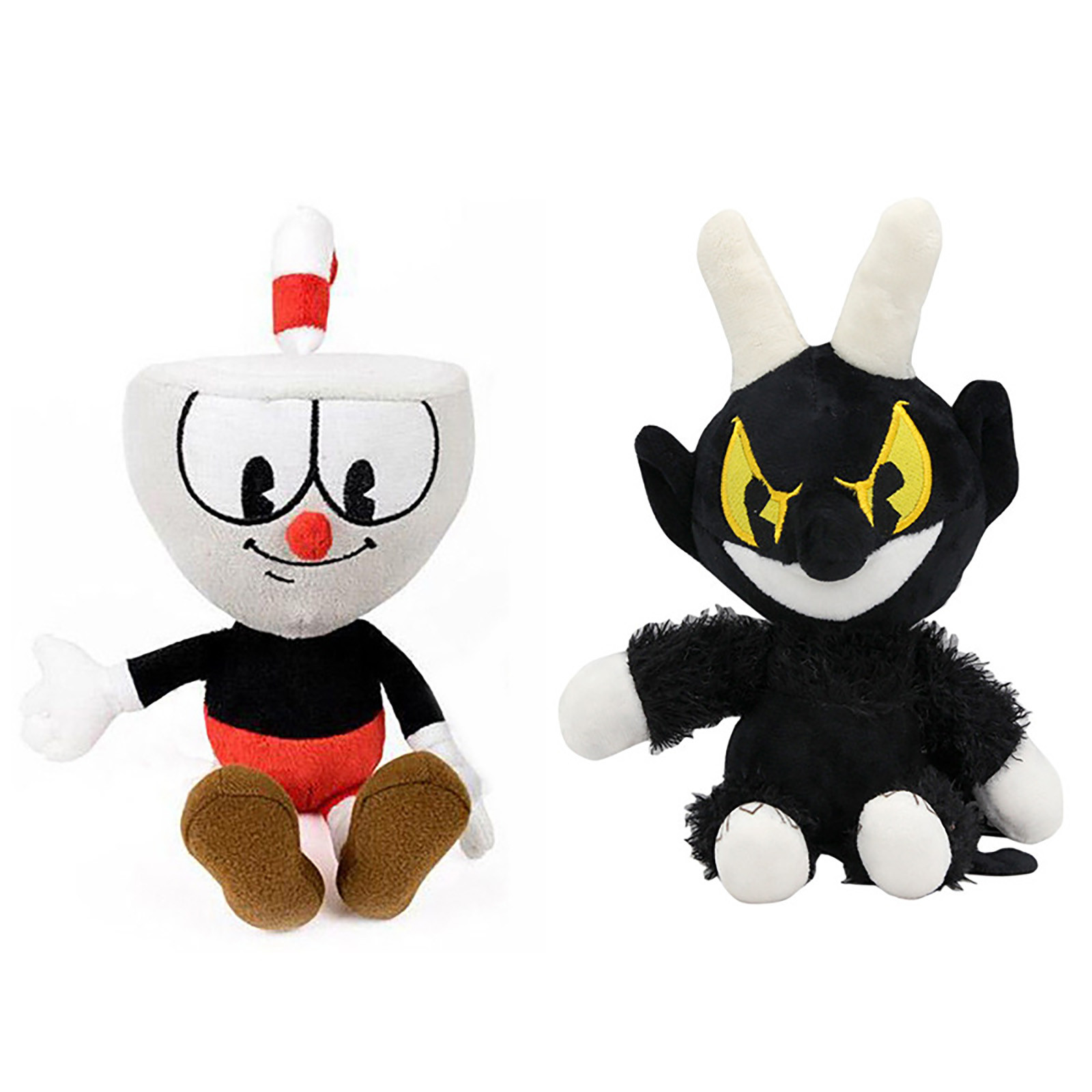 20cm Cuphead Mugman The Devil Boss Plush Figure Toy Plush Stuffed ...