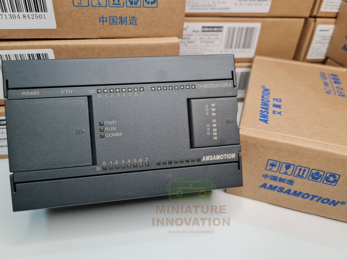 Modbus IO RTU/TCP ETH-Modbus-IO8R-A RTU 8 รีเลย์ Ethernetโมดูล 8I- 8O ...