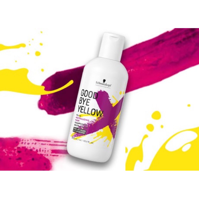 ล็อตล่าสุด ️‍????Schwarzkopf Goodbye Yellow Silver Shampoo 1000 ml ...