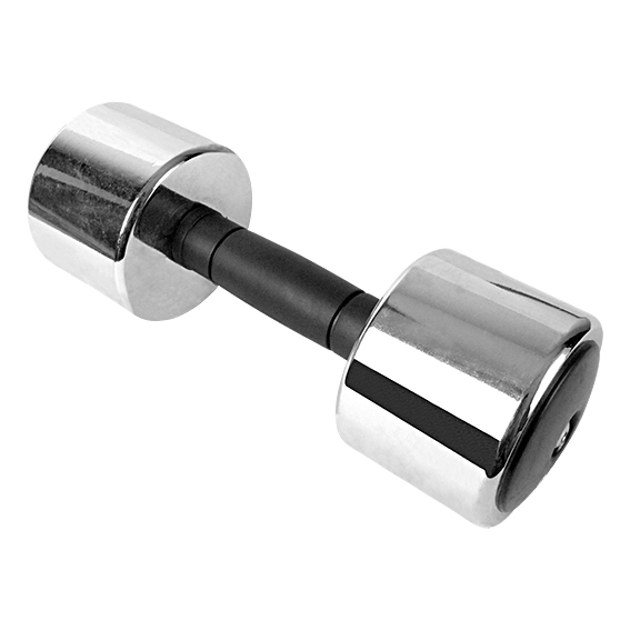 SPORT LAND Chromed Dumbbells with Handle Rubber ดัมเบล ชุบโครเมี่ยม ...
