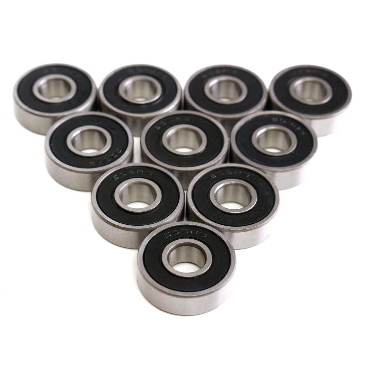 10pcs high performance 8x22x7mm ball bearings 608-2RS 608RS Z R-228HH ...