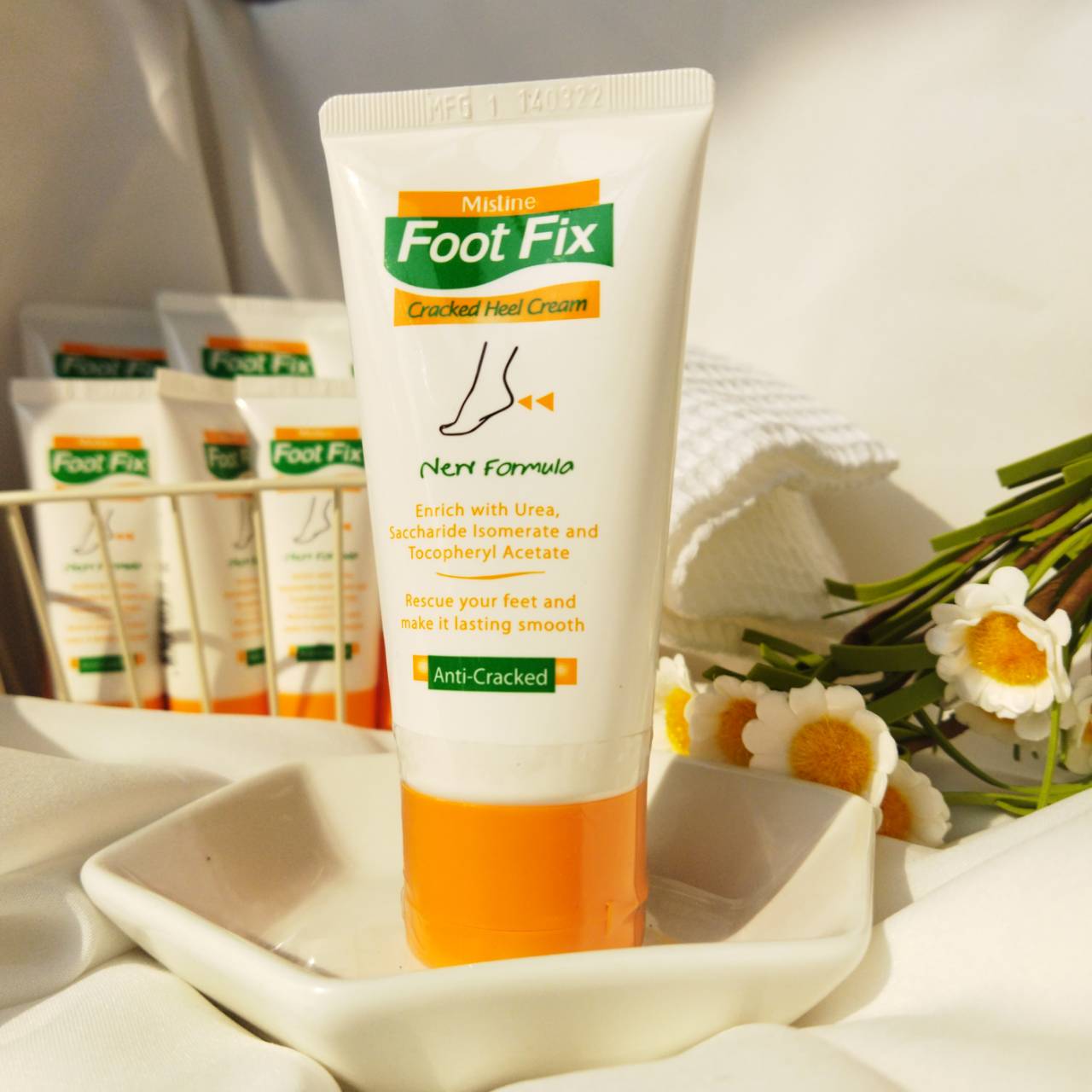 🍀พร้อมส่ง🍀 ครีมทาส้นเท้า มิสทีน พุต ฟิกซ์ Mistine Foot Fix บำรุงส้นเท้าแตก | Lazada.co.th