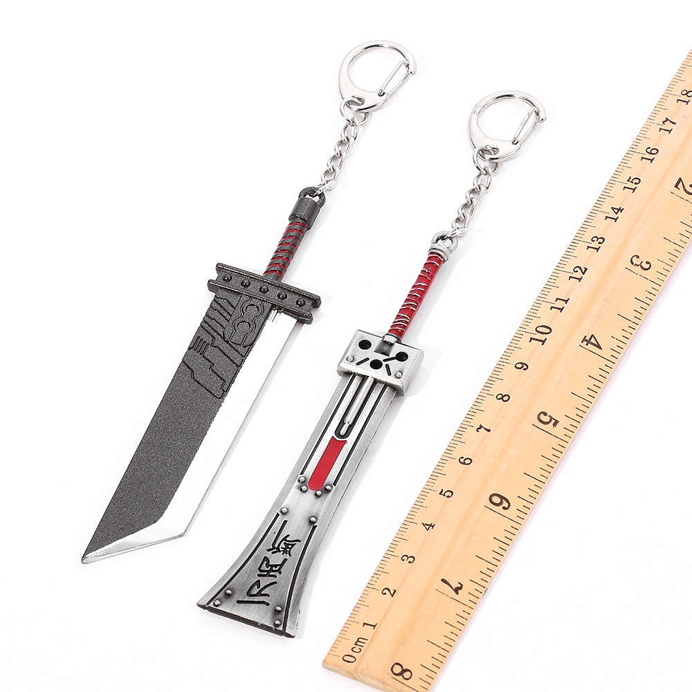 Final Fantasy 7 Vii Remake Sword Keychain Cloud Strife Buster Sword ...