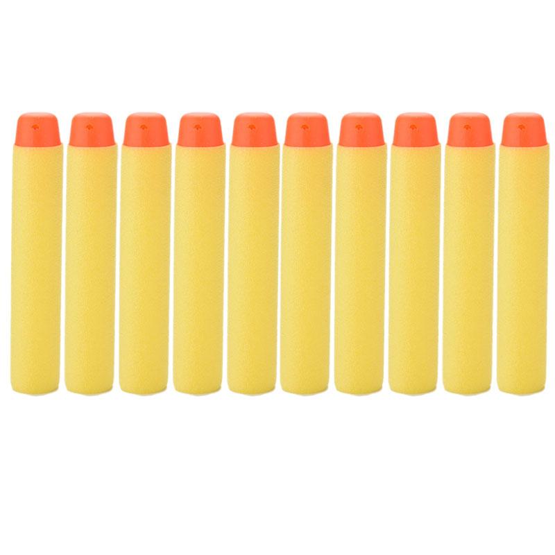 10 X Refill Darts Bullet With Hole for Nerf Elite Series Blaster Yellow ...