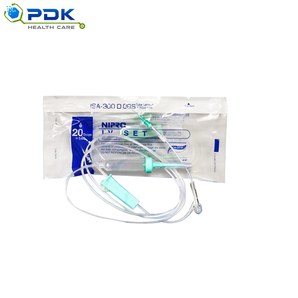 Nipro I.V. Administration Infusion Set นิโปร สายน้ำเกลือ เด็ก ผู้ใหญ่ 1 ...