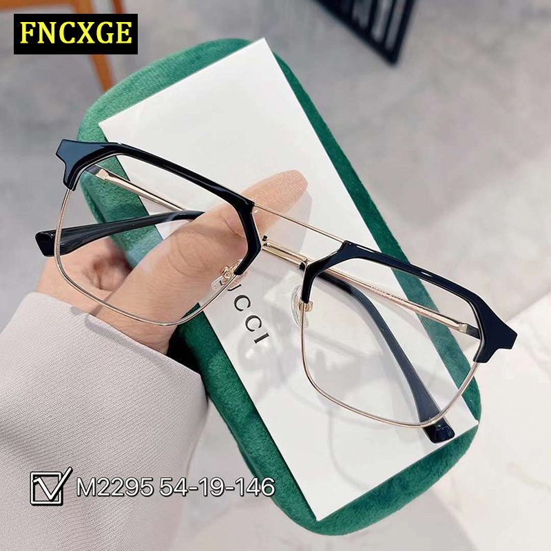 FNCXGE ผู้หญิง ผู้ชาย แว่นกรองแสง แว่นตาสายสั้น ป้องกันรังสี 0.0 ถึง -6.0 กรองแสงสีฟ้า แฟชั่น ...