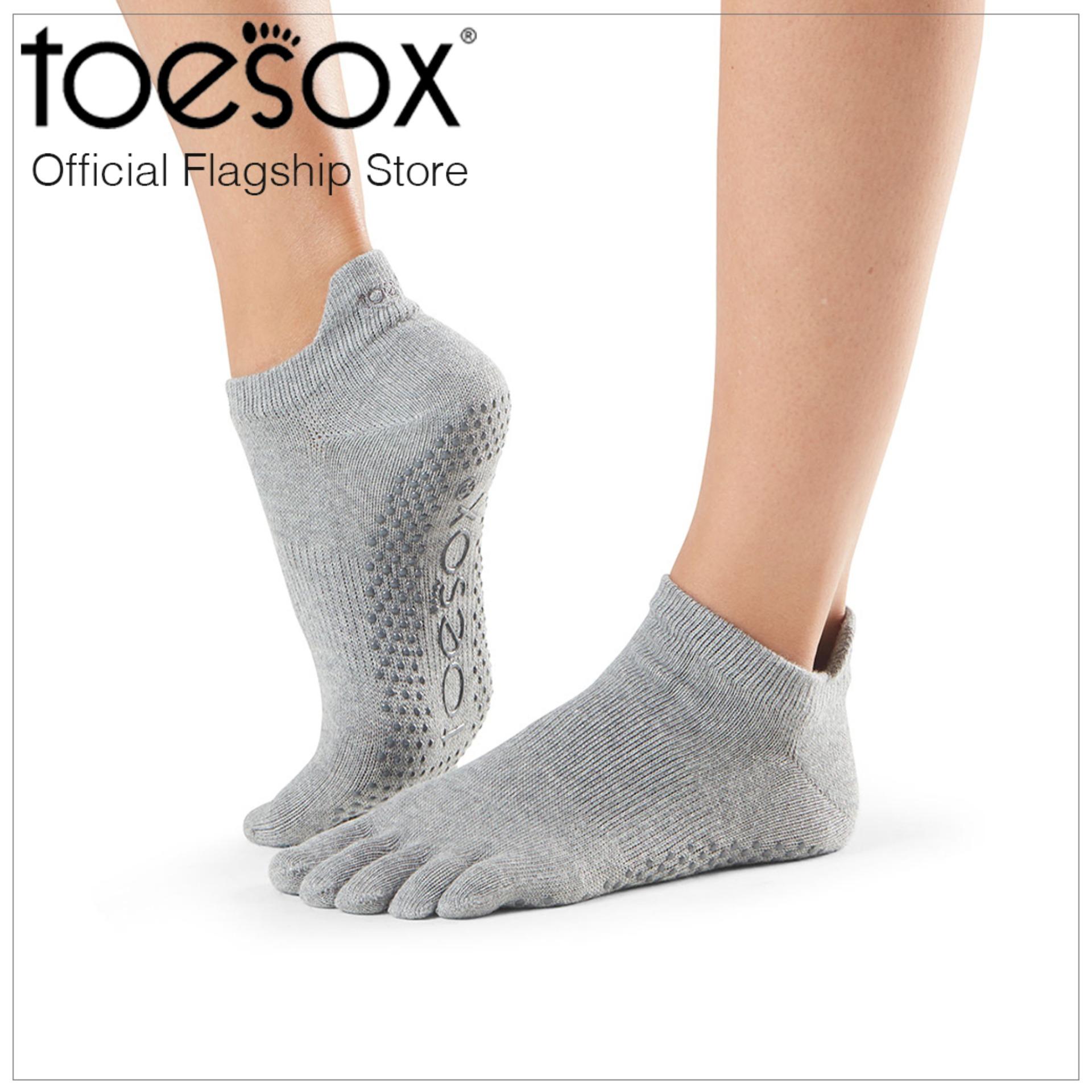 ToeSox โทซอคส์ ถุงเท้ากีฬาแยกนิ้ว เนื้อหนานุ่ม ข้อต่ำ รุ่น Medium ...