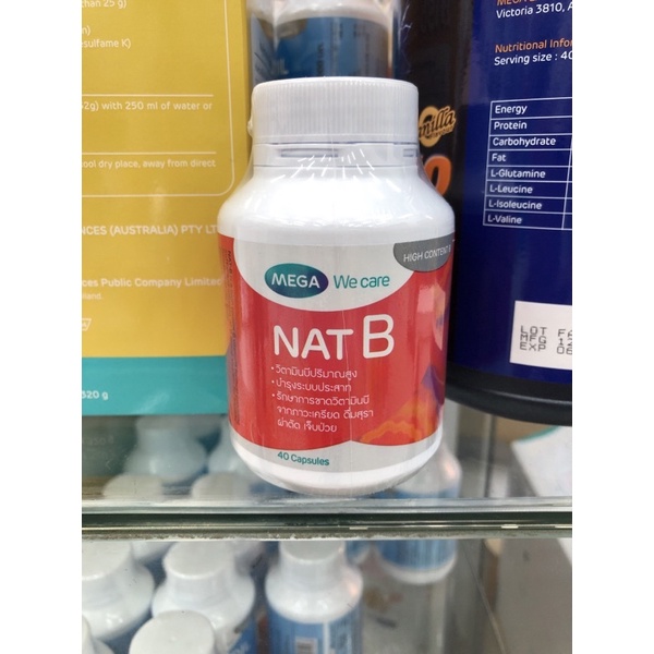 Free delivery. The cheapest vitamin B. NAT B Mega relieves Vitamin B ...