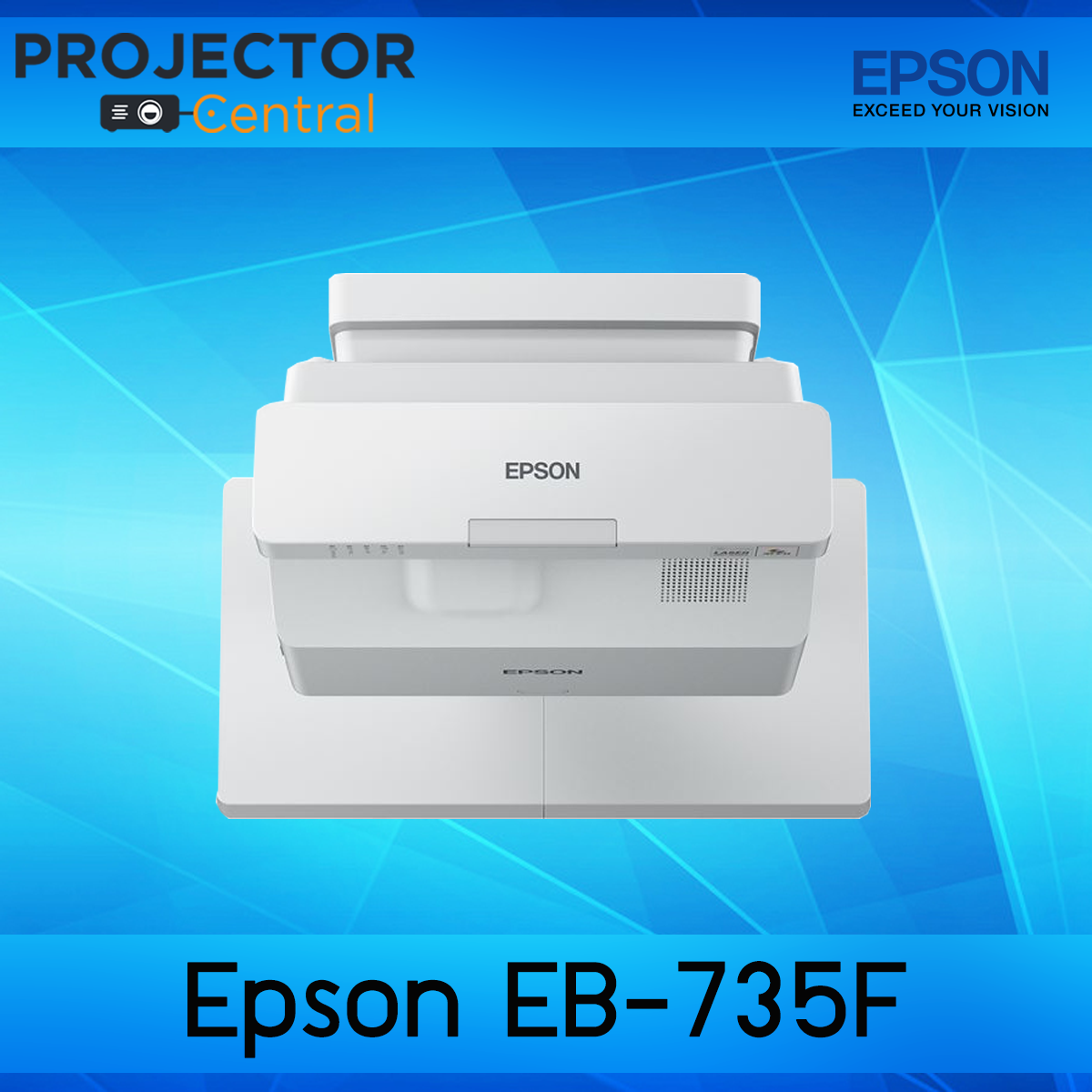 Epson EB-735F Full HD 3LCD Laser Projector with Built-in Wireless ...
