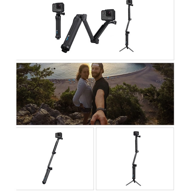 Go pro 3 Way Selfie Stick Monopod Tripod for GoPros - BobbyVinton ...