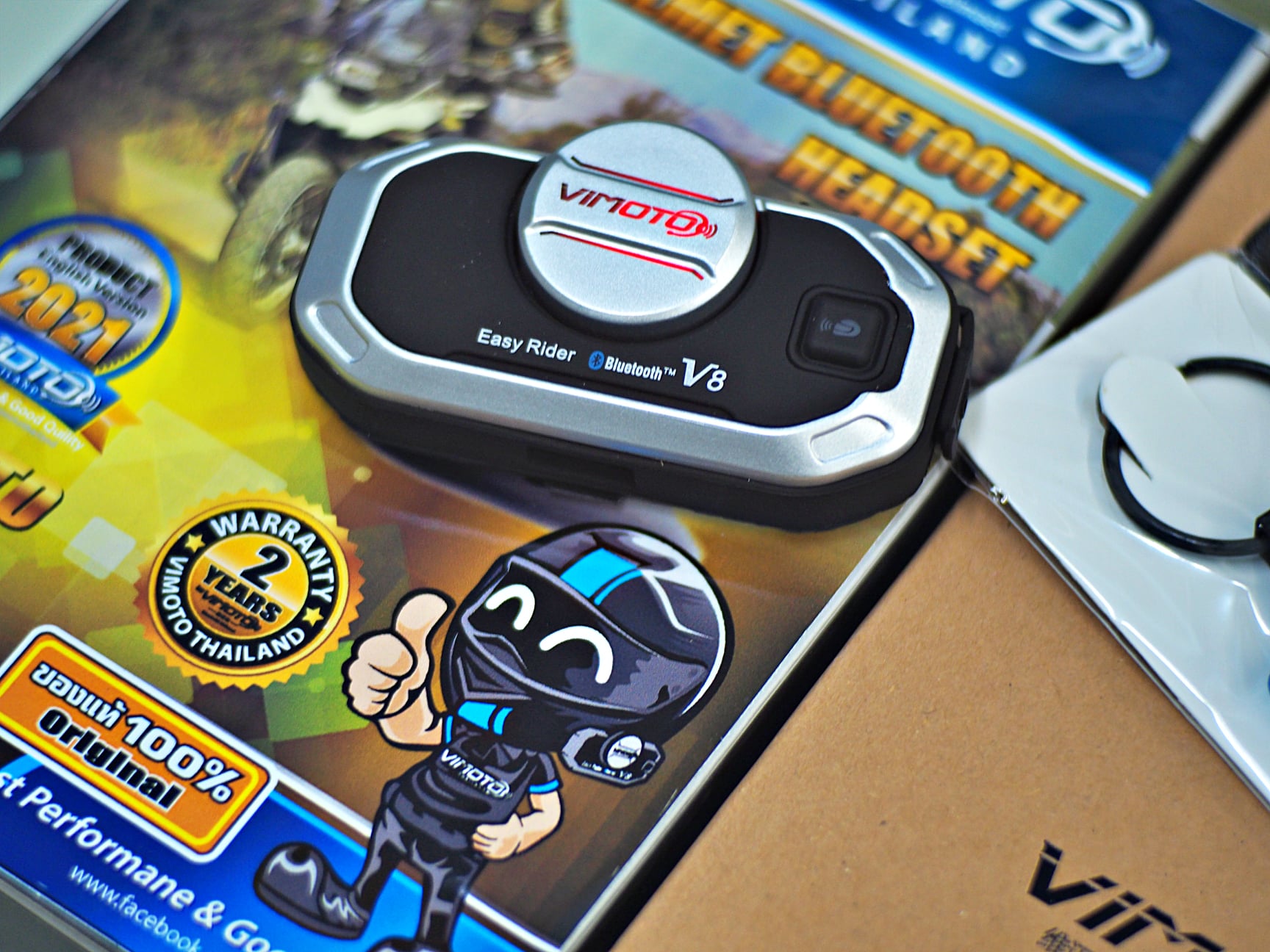 บลูทูธ Bluetooth Vimoto V6 V8 V8S V9S ไม่ใช่ของหิ้ว ของแท้ประกันศูนย์ Vimoto Thailand รับประกัน2 ...