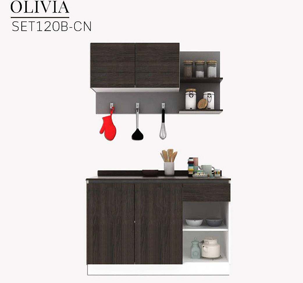 เคาน์เตอร์ครัว OLIVIA 120 Cm // MODEL : OL-120-B ดีไซน์สวยหรู สไตล์ ...