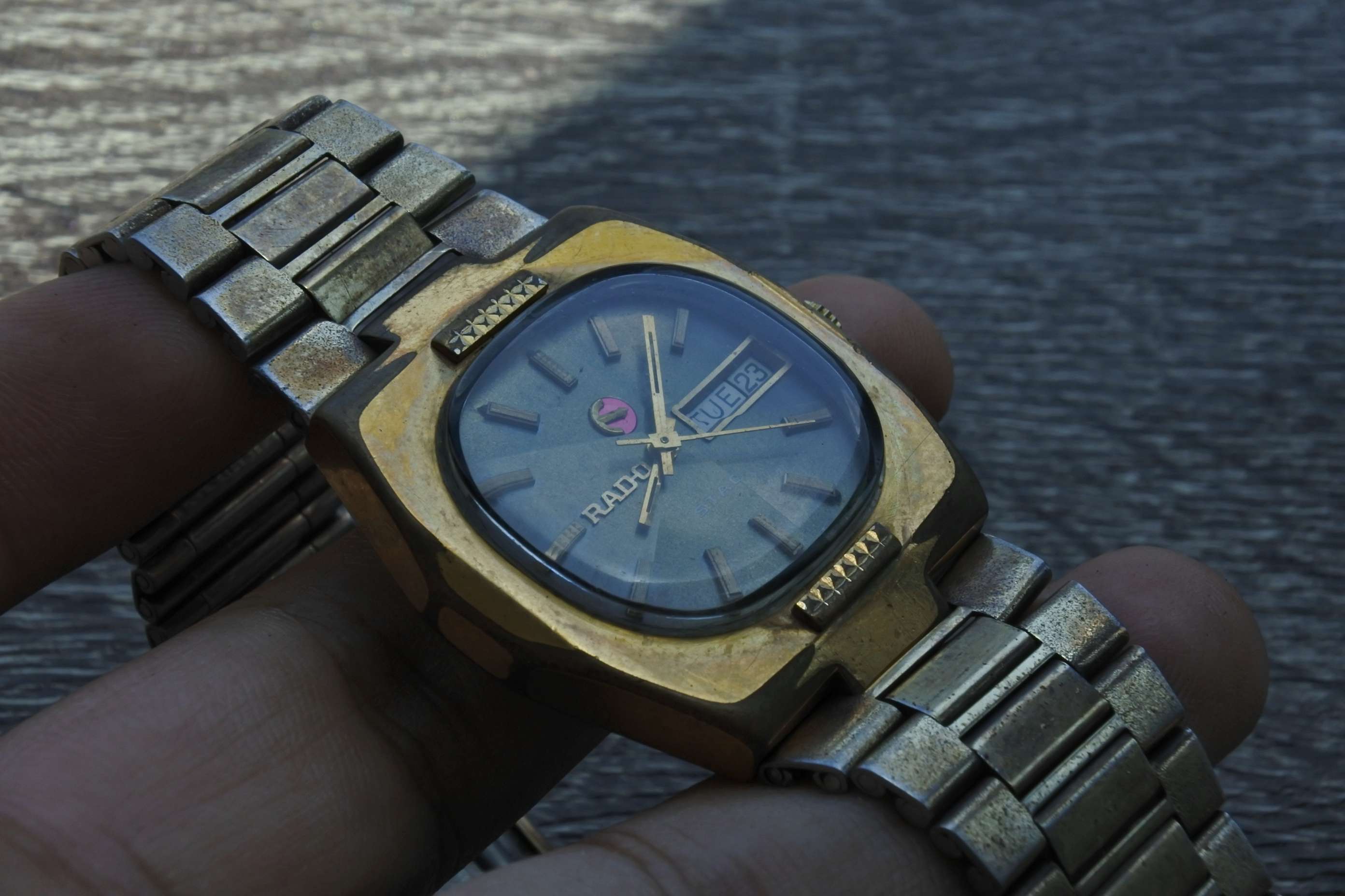 นาฬิกา Rado Stag Vintage ผู้ชาย สายสแตนเลส แท้มือสองญี่ปุ่น ระบบ ...