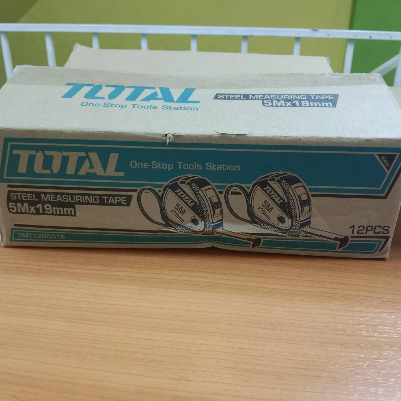ตลับเมตรหุ้มยาง TOTAL มีขนาด (35เมตร)ร รุ่น (TMT126031E)(รุ่นTMT126052 ...