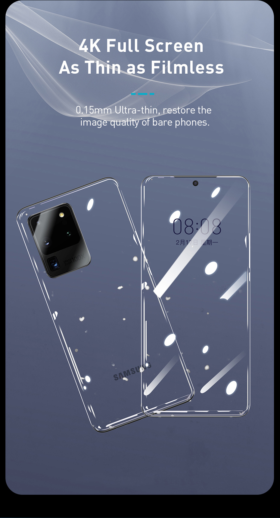 8 Caravan Crew ฟิล์มไฮโดรเจล Samsung Note20 S21 S8 S8 Plus S9 S9 Plus S10 S10 Plus S20 Ultra ...