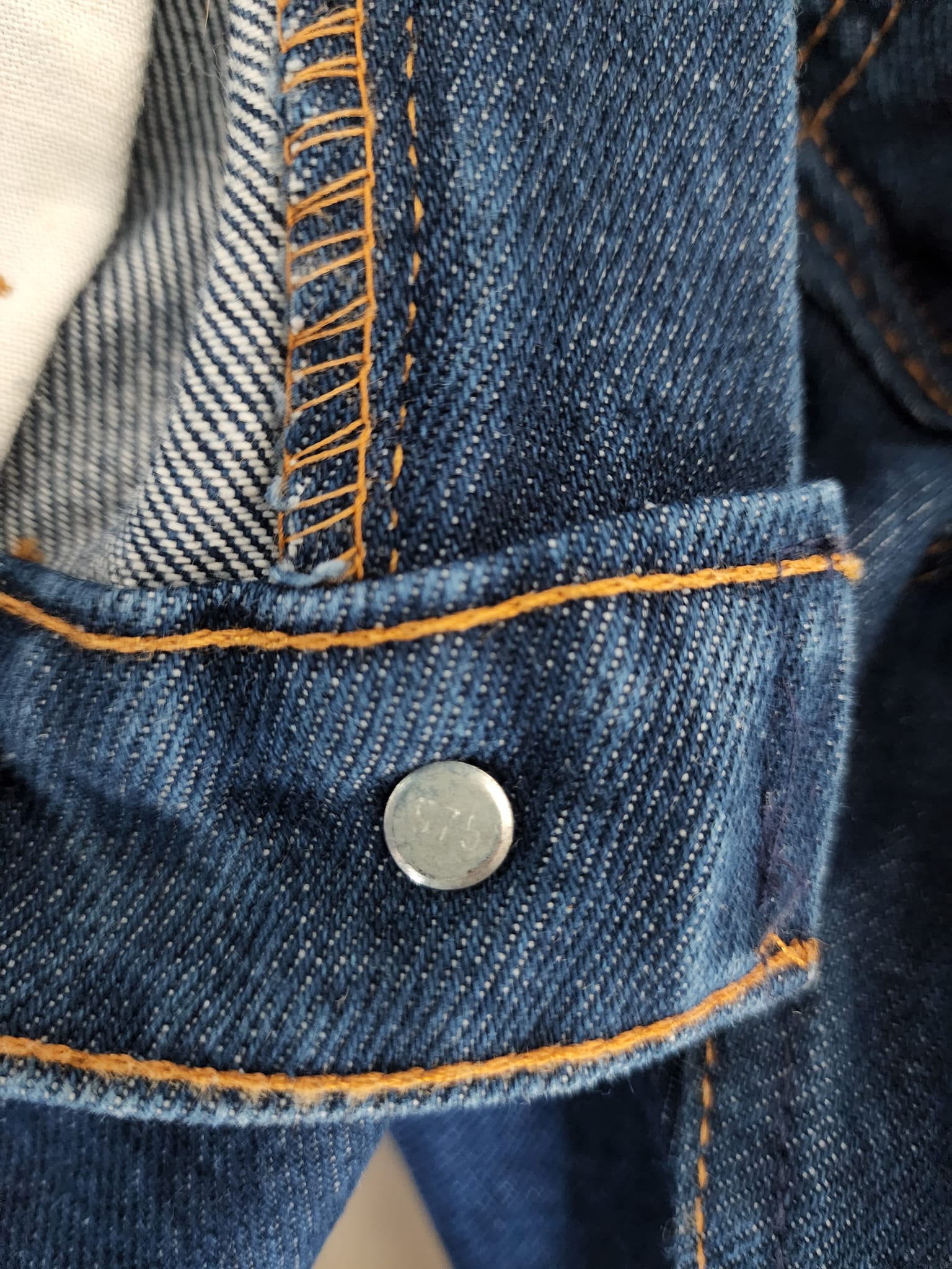 Levi's ป้ายส้ม 516-0914 U.S.A Size W33(I2477) - indigo2414 - ThaiPick