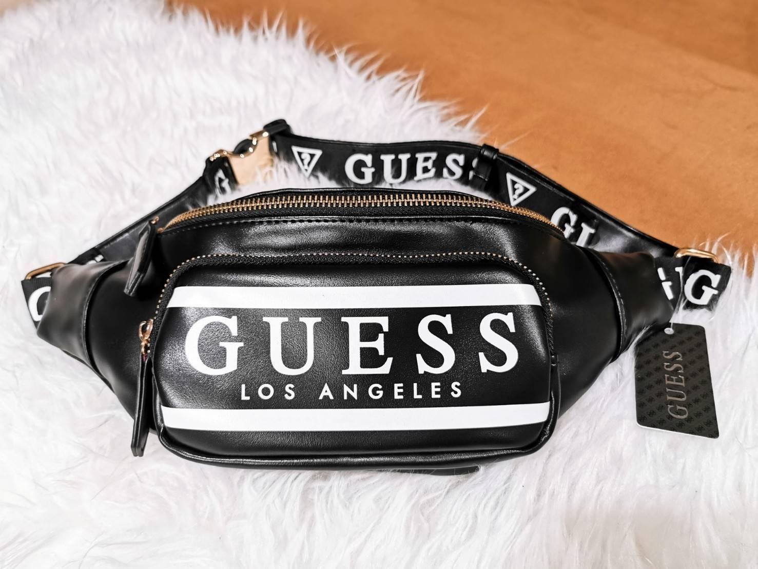 GUESS FACTORY MARISOLL GYM LOGO FANNY PACK กระเป๋าสะพาย/คาดเอว/คาดอก ...