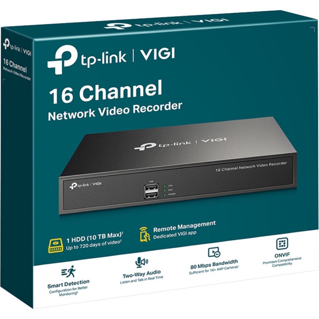 TP-Link VIGI NVR1016H VIGI 16 Channel Network Video Recorder - Sell ...