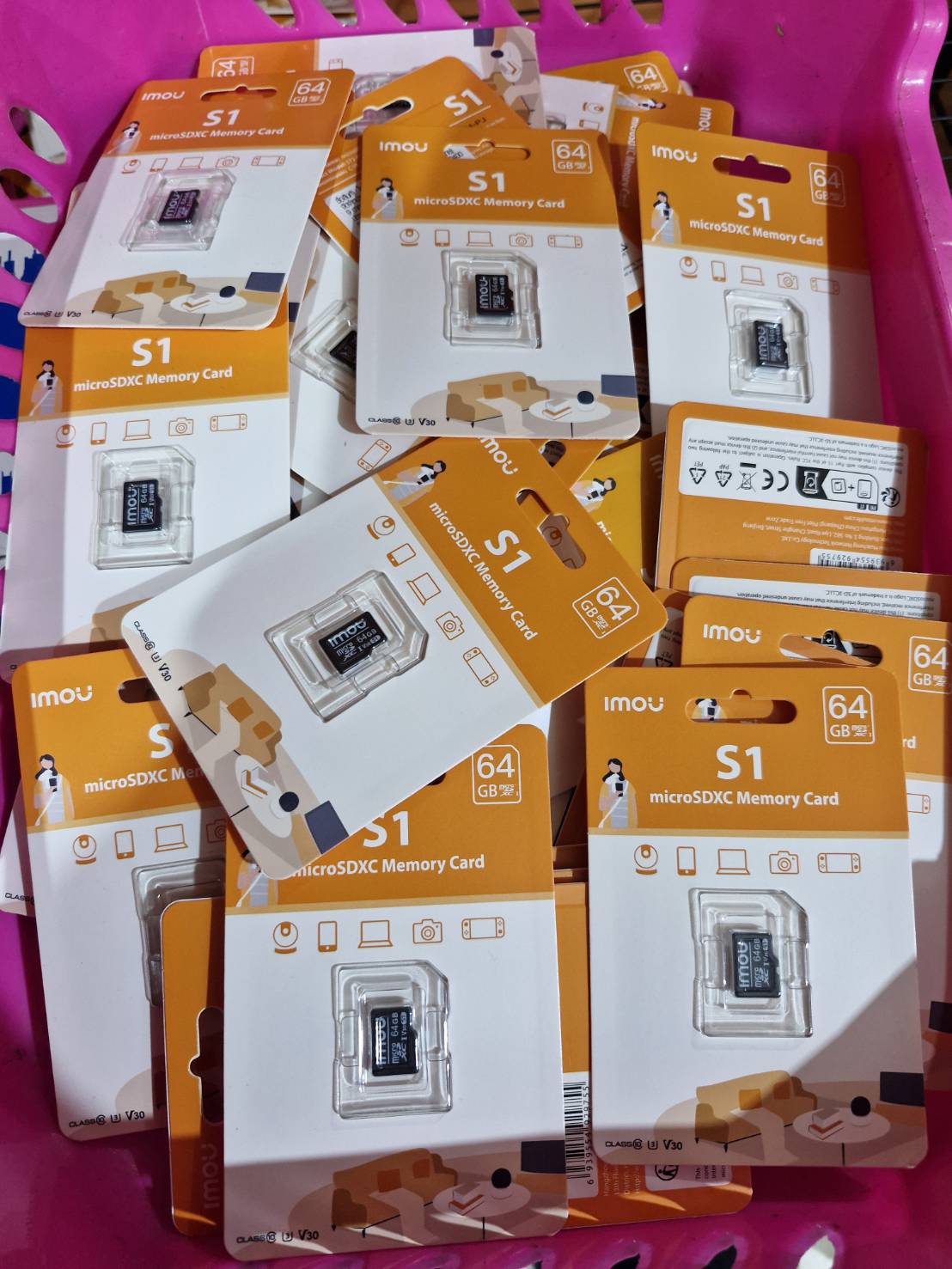 IMOU S1 MicroSD Card for CCTV 64 GB Class 10 ST2-64-S1สำหรับใช้กับกล้อง ...