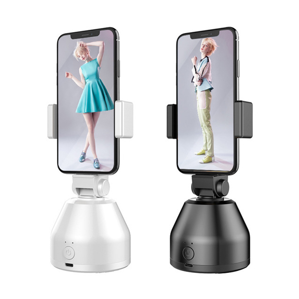 2021Selfie Stick 360-Degree Rotation Auto Face Object Tracking Smart ...