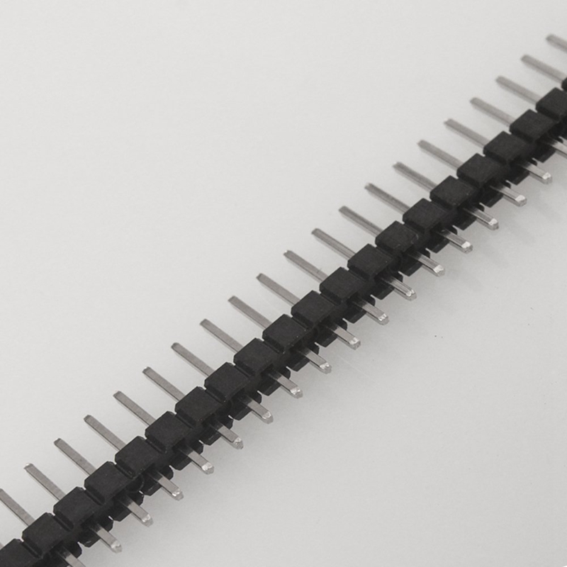60 Pieces Breakaway Pin Header, 40 Pin 2.54mm Straight Single Row Male ...