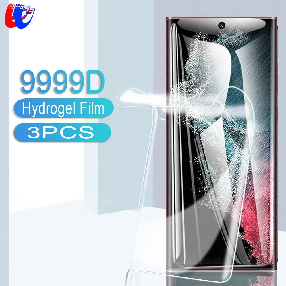 SGP Hybrid 3PCS 9999D Hydrogel ฟิล์มสำหรับ Samsung S22 ULTRA A23 A53 A73 A33 A13 A03 A72 A52 ...