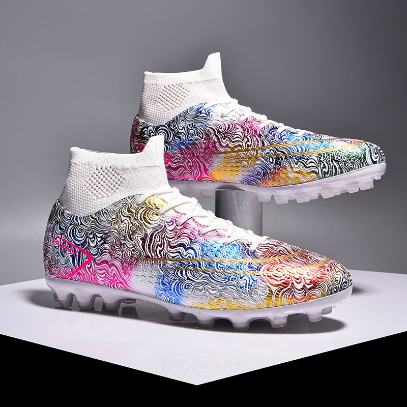 High help football shoes broken nail male mandarin duck shoes long nail ...