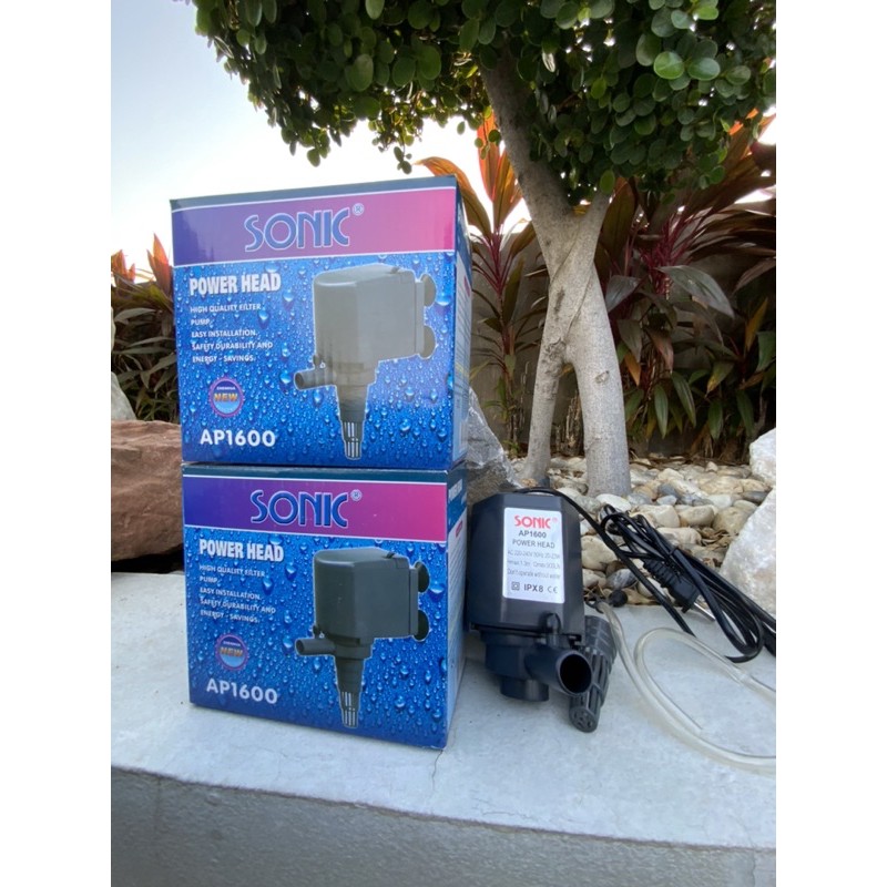 ช่วงโปร ปั๊มน้ำยี่ห้อ Sonic Ap1600 ปั้มน้ำคุณภาพดี อุปกรณ์ตู้ปลาสวยงาม ...