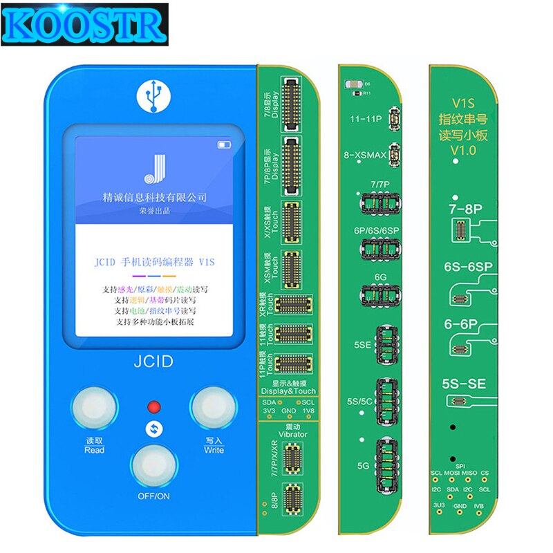 Jc V1SE Programmer Repair Tools True Tone Face ID Fingerprint Battery 7 ...