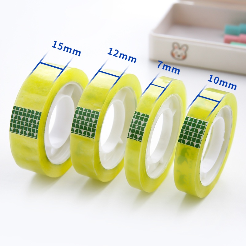 7mm10mm12mm15mm Transparent Small Tape School Office Supplies ...