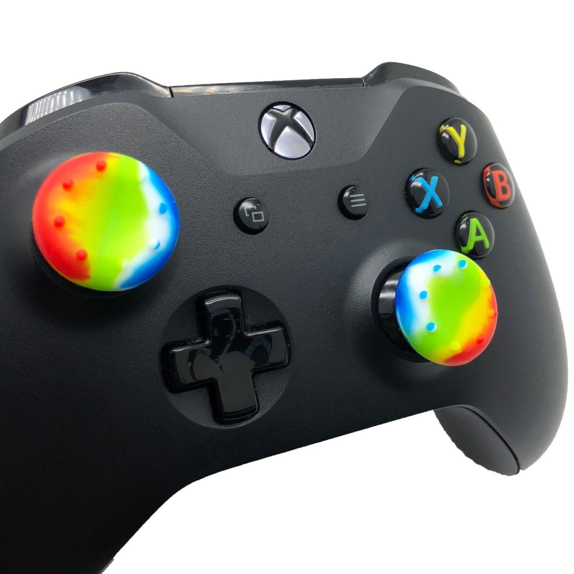 Silicone Analog Thumb Stick Grip Joystick Caps Cover For PS4 / PS3 ...