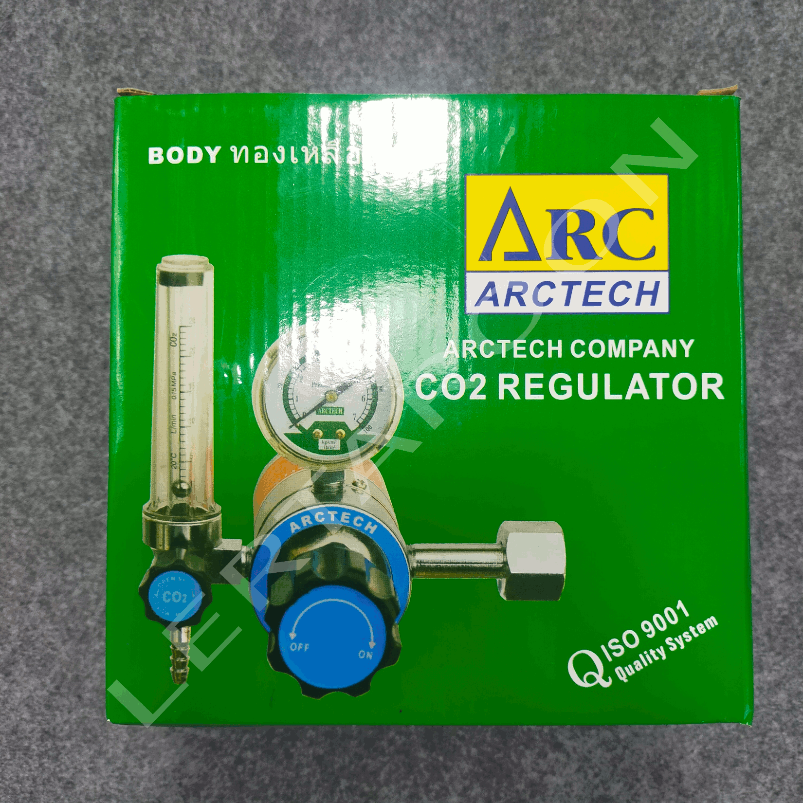 เกจ์คาร์บอนไดออกไซด์ มีฮีตเตอร์ ARCTECH ก๊าซ CO2 เป็นแก๊สเฉื่อยและเย็นถ้าใช้เชื่อมงานนานจะมีไอ ...